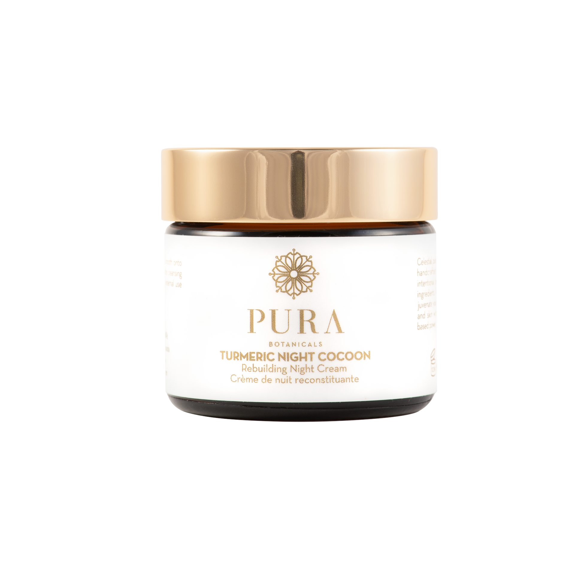 Turmeric Night Cocoon - Rebuilding Night Cream – Pura Botanicals Inc.